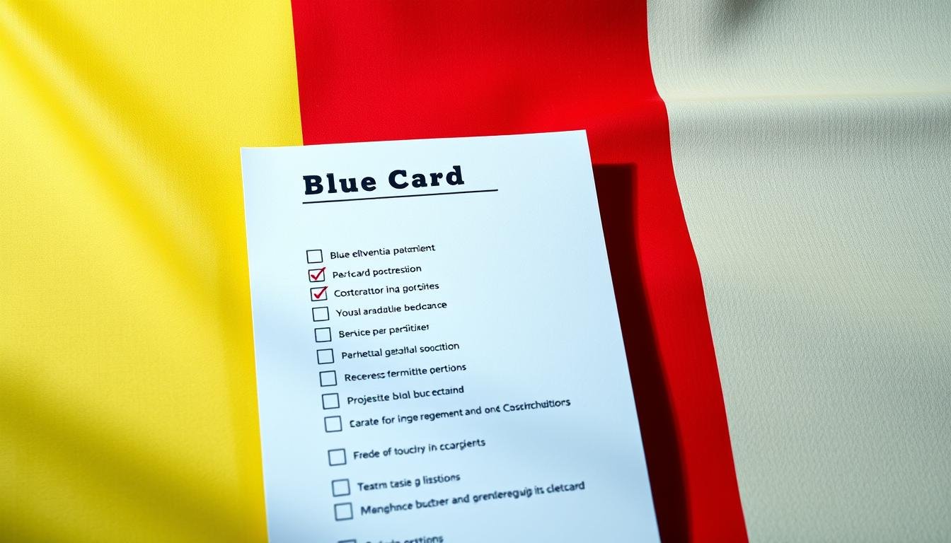 Blue Card Germany documents checklist