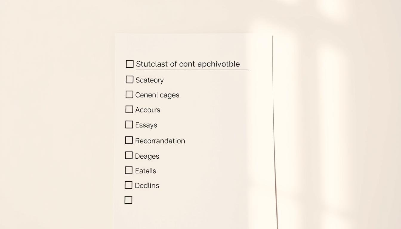 Scholarship application checklist (before you submit)