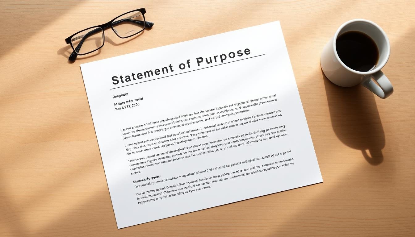 Statement of Purpose (SOP) template (+ sample)